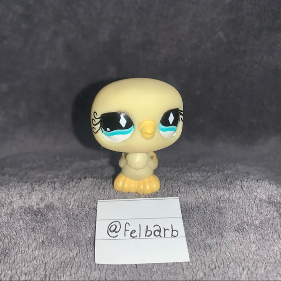 Littlest Pet Shop | Toys | Authentic Yellow Bird Pigeon Littlest Pet ...